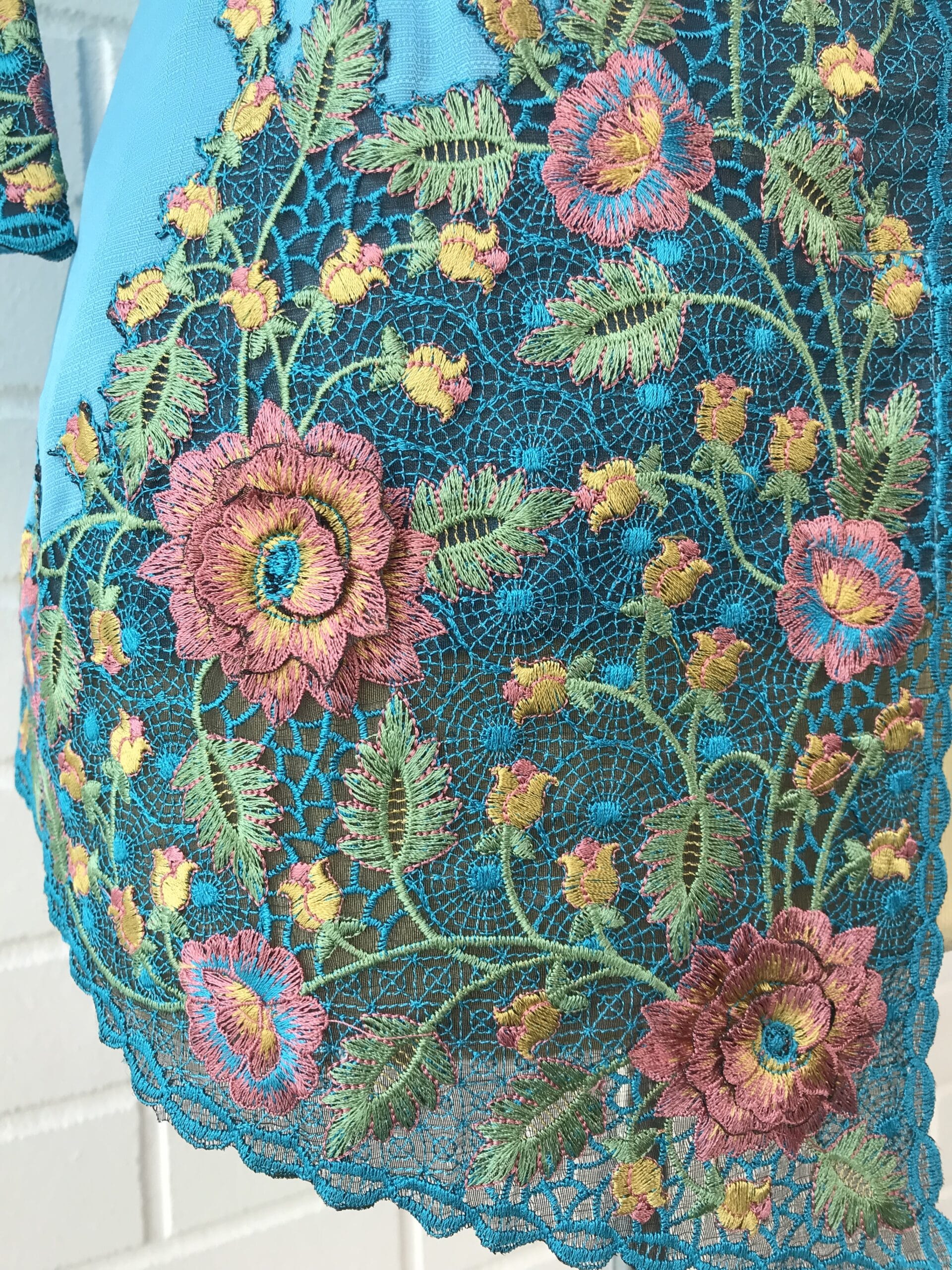 Kebaya Sabrina Light Blue - Royal Kebaya