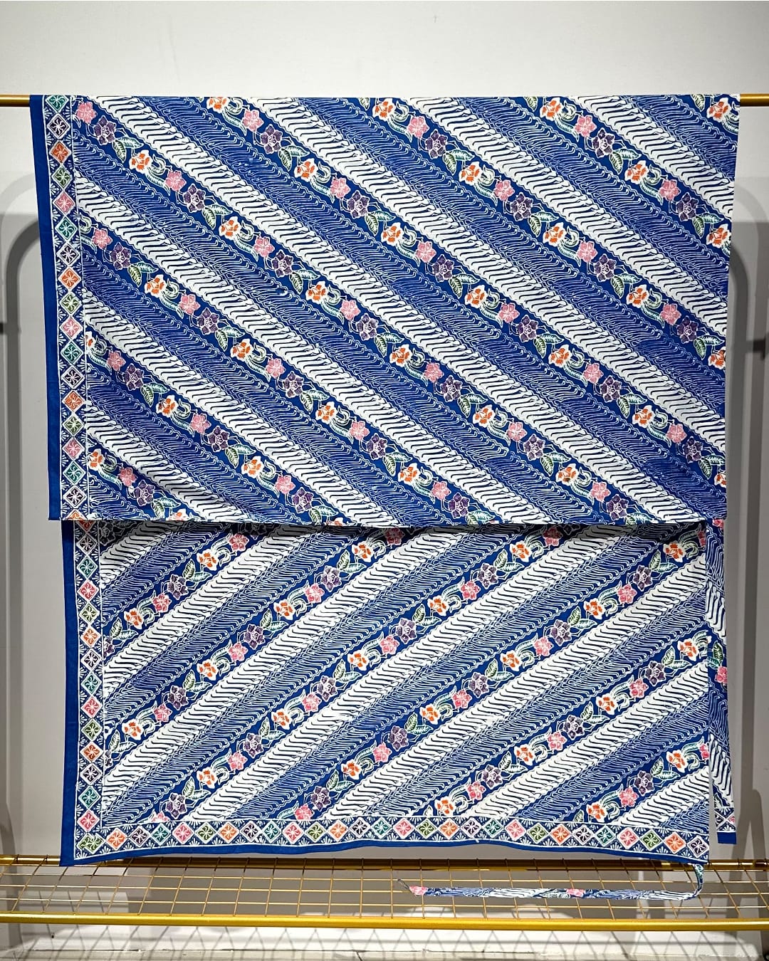 Sarong Juriah Blue (Handmade) - Royal Kebaya