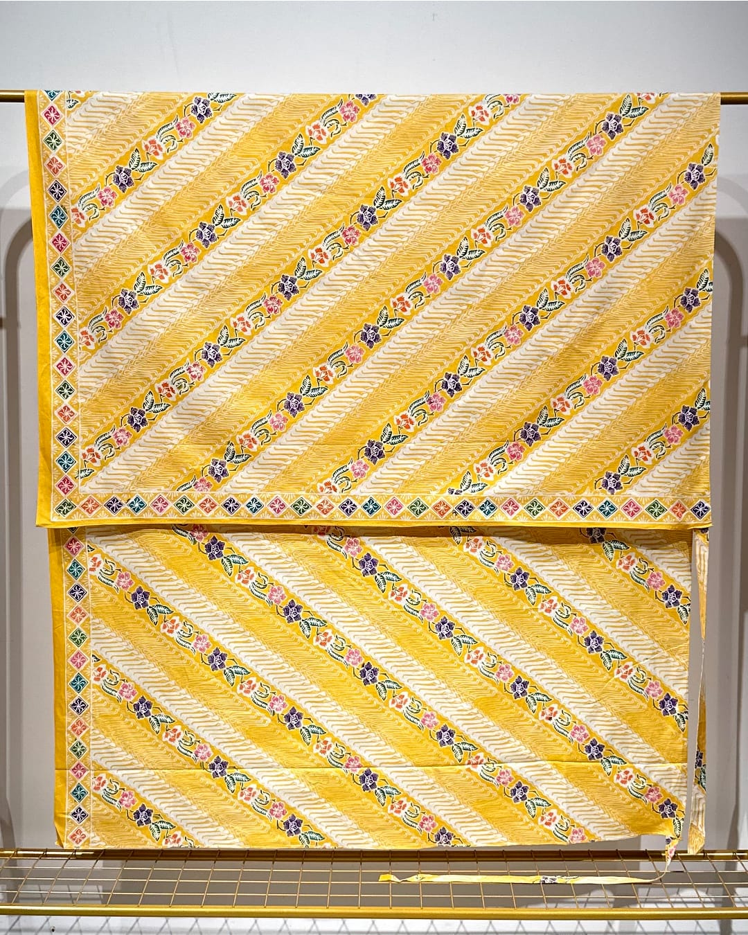 Sarong Juriah Yellow (Handmade) - Royal Kebaya